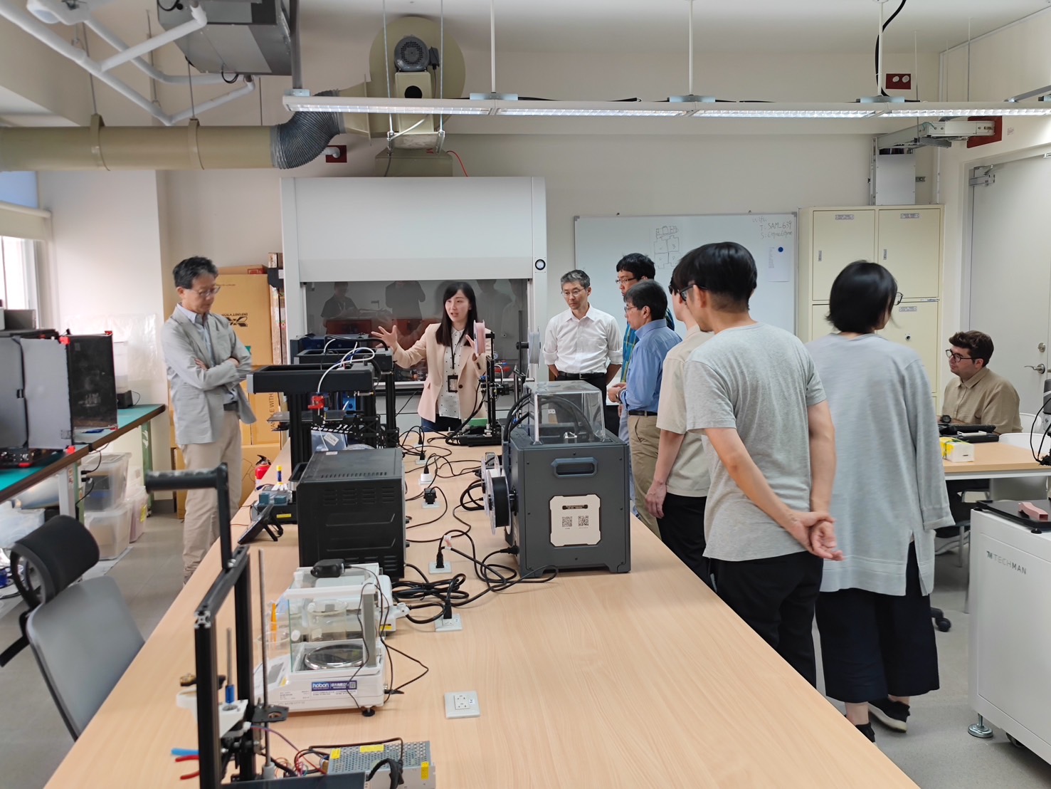 Visit of the Japanese Team 日本團隊參訪 – NTU SAM Lab 國立臺灣大學智慧與先進製造實驗室
